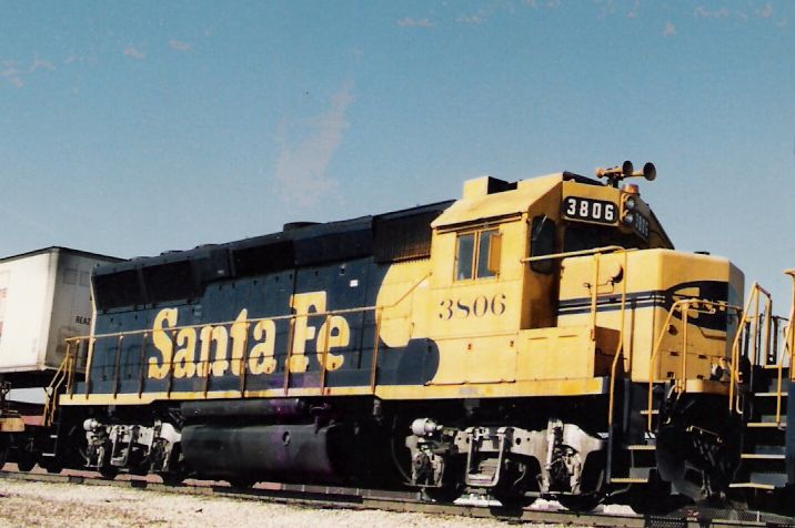 ATSF GP 40X 3806